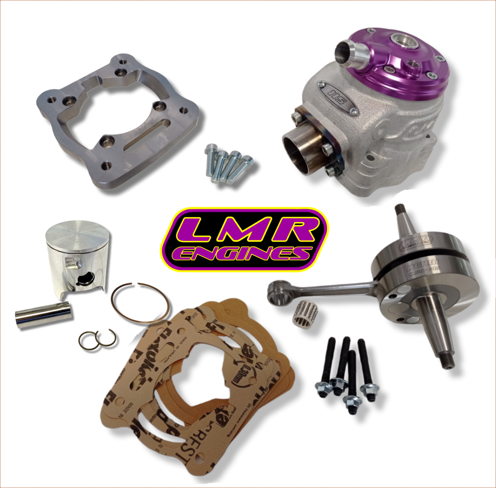 LMR ENGINES Kit LMR 115cc DERBI-E3 54 x 50 carter originali - LMR ENGINES