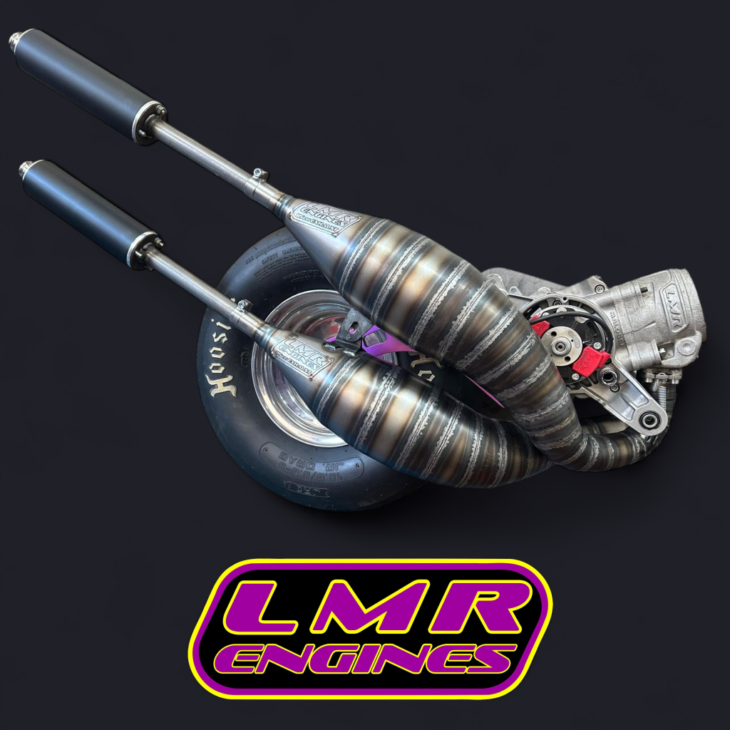 Scarico LMR piaggio TWIN 100cc 115cc - LMR ENGINES